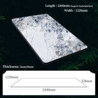 China 5mm Bamboo Charcoal Wall Panel Waterproof Fireproof Interior Decoration for sale