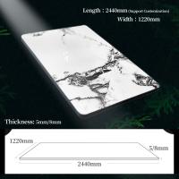 China 5mm Bamboo Charcoal Wall Panel Waterproof Fireproof 1220x2440mm for sale