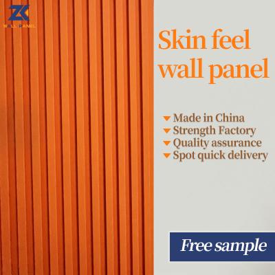 China Eco-Friendly Bamboo PVC Wall Panel 1220x2440mm Waterproof Interior Decor for sale