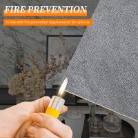 China Square Bamboo Charcoal PVC Wall Panel 1220x2440mm Fireproof Moistureproof for sale