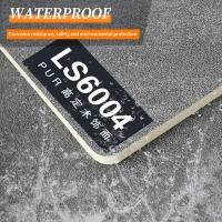 China Bamboo Charcoal PVC Marble Wall Panel 1220x2440x8mm Waterproof for sale
