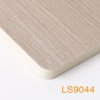 China Bamboo Charcoal Wall Board 1220x2440mm Waterproof PVC Veneer Panel for sale