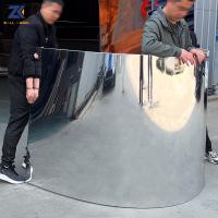 China Custom Bamboo Charcoal Mirror Wall Panel 1220x2440mm Moistureproof for sale