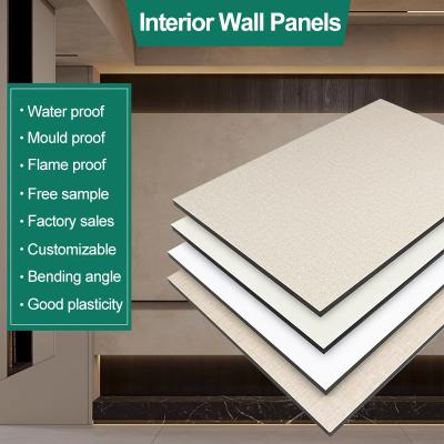 China 5mm 8mm Bamboo Charcoal Wall Board Waterproof Fireproof B Level for sale