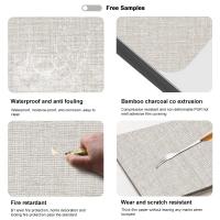 China 5mm 8mm Bamboo Charcoal Wall Board Waterproof Fireproof B Level for sale