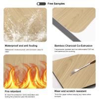 China Bamboo Charcoal Wall Board 1.22m Width 5/8mm Thickness for sale