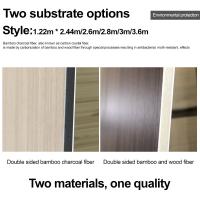 China Bamboo Charcoal Wall Board 1.22m Width 5/8mm Thickness for sale