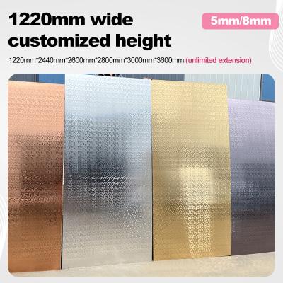 China Bamboo Charcoal Wall Board 5-8mm Thickness Fireproof Level B for sale