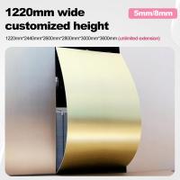 China Bamboo Charcoal Wall Board 5/8mm Thick 1.22m Width Customizable for sale