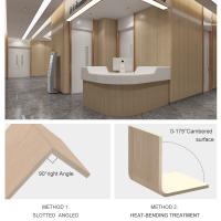 China Bamboo Charcoal Wood Veneer 5mm 8mm Waterproof Wall Paneling for sale
