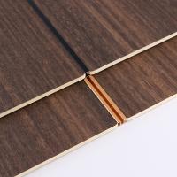 China Bamboo Charcoal Wood Veneer Panel 5/8mm Moisture-Proof Fireproof for sale
