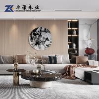 China Fireproof Bamboo Wood Veneer Wall Panel 8mm Waterproof Interior for sale