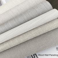 China PVC Bamboo Charcoal Wood Veneer Panel 1220x2440mm 5mm Fireproof for sale