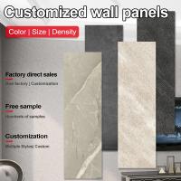 China 5mm 8mm Bamboo Charcoal PVC Marble Wall Panel Waterproof Fireproof for sale