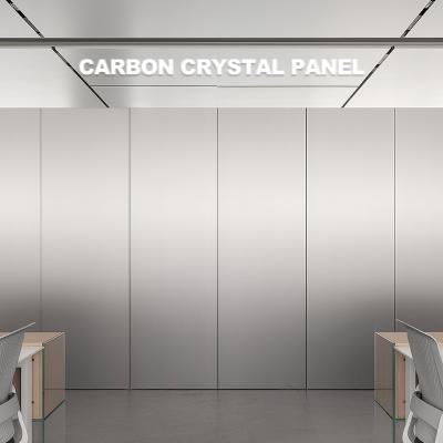 China 5mm Bamboo Charcoal Wood Veneer 2.44-3.6M Waterproof Wall Panel for sale
