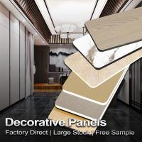 China 5mm Bamboo Charcoal Wood Veneer 2.44-3.6M Waterproof Wall Panel for sale