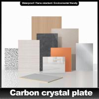 China Bamboo Charcoal Wood Veneer Wall Panel 2.44M Waterproof Eco-Friendly for sale