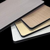 China 1.22m Bamboo Charcoal Wood Veneer 5/8mm Thickness Waterproof Panel for sale