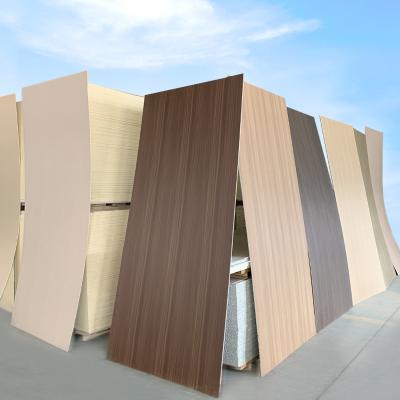 China PUR Glue Bamboo Charcoal Wood Veneer 5mm 8mm Waterproof Wall Panel for sale