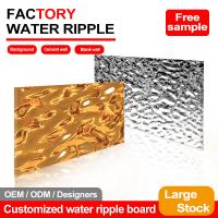 China Bamboo Charcoal Wood Veneer 1.22m Width Waterproof Wall Panel for sale