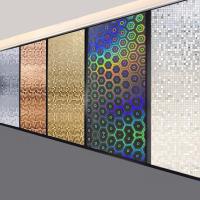 China Bamboo Charcoal Wood Veneer 5/8mm Thick Waterproof Wall Panel 1.22m Wide for sale