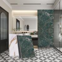 China Bamboo Charcoal Wood Veneer 5mm 8mm Waterproof PVC Wall Paneling for sale