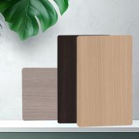 China Bamboo Charcoal Wood Veneer 1.22m Width Fire-Resistant Level B for sale