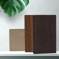 China Bamboo Charcoal Wood Veneer 5/8mm Waterproof Wall Panel for sale