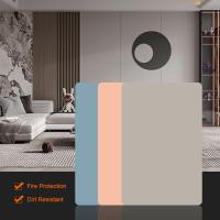 China Bamboo Charcoal Wood Veneer 5/8mm Thick Fireproof Wall Panel for sale