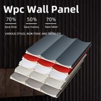 China 15mm WPC Wall Panel Waterproof Fireproof Eco-Friendly Cladding for sale