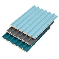 China 15mm WPC 3D Wooden Ceiling Panel Waterproof Fireproof for sale