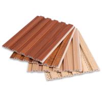 China WPC Fluted Wall Panel 1220x2440mm Waterproof Fireproof for sale