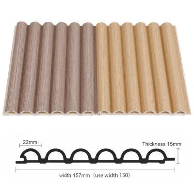 China 15mm WPC Wall Panel Waterproof Fireproof Moisture Proof for sale