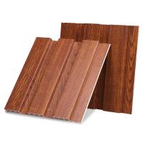 China WPC Fluted Wall Panel 1220x2440mm Fireproof Moisture Resistant for sale