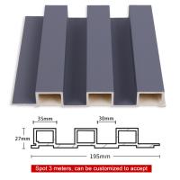 China Custom Fireproof WPC Wall Panel 15mm Thick Waterproof for sale