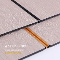 China Bamboo Charcoal Wall Panel 5/8mm Thickness Moisture-Proof for sale