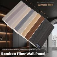 China 5mm 8mm Bamboo Fiber Wall Panel Waterproof Fireproof ISO9001 for sale