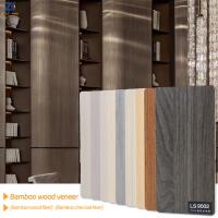 China 8mm Flame Retardant Bamboo Fiber Wall Panel Waterproof Moisture-Proof for sale