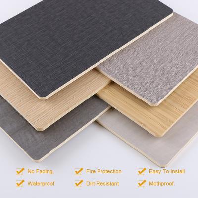 China Bamboo Fiber Wall Panel 1220x2440mm Waterproof Eco-Friendly for sale