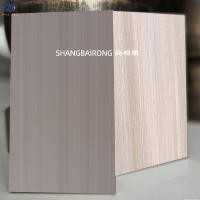 China 5mm/8mm Bamboo Fiber Wall Panel Waterproof Fireproof 1220x2440mm for sale