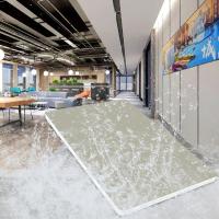 China 8mm Fireproof Bamboo Fiber Wall Panel Waterproof PVC Veneer for sale