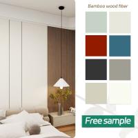 China 8mm Fireproof Bamboo Fiber Wall Panel Waterproof PVC Veneer for sale