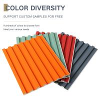 China 8.5mm WPC Fluted Wall Panel Waterproof Fireproof for sale