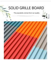 China WPC Fluted Wall Panel 1220x2440mm Waterproof Eco-Friendly Interior for sale
