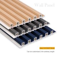 China WPC Fluted Wall Panel 1220x2440mm Waterproof Fireproof for sale