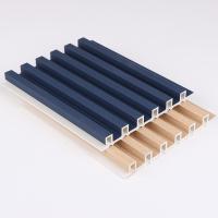 China WPC Fluted Wall Panel 8mm Waterproof Fireproof Eco-Friendly for sale