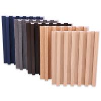 China WPC Fluted Wall Panel 8mm Waterproof Fireproof Eco-Friendly for sale