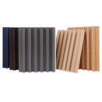 China WPC Fluted Wall Panel 8mm Waterproof Fireproof Eco-Friendly for sale