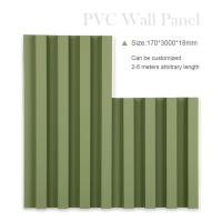 China Custom WPC Fluted Wall Panel 1220x2440mm Waterproof Fireproof for sale