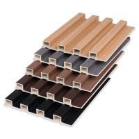 China Custom WPC Fluted Wall Panel 1220x3000mm Waterproof Fireproof for sale